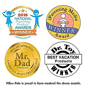 Pillow Pets Pandy Paws Stuffed Animal Plush, 16", NBCUniversal Gabby's Dollhouse Toy