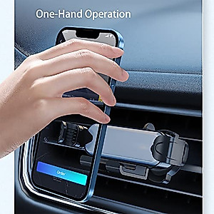 AuspyMia Car Cell Phone Holder for Air Vent Clip, Universal Gravity Mobile Phone Mount, Hands Free Cute Auto Car Phone Holder Compatible for iPhone and Android