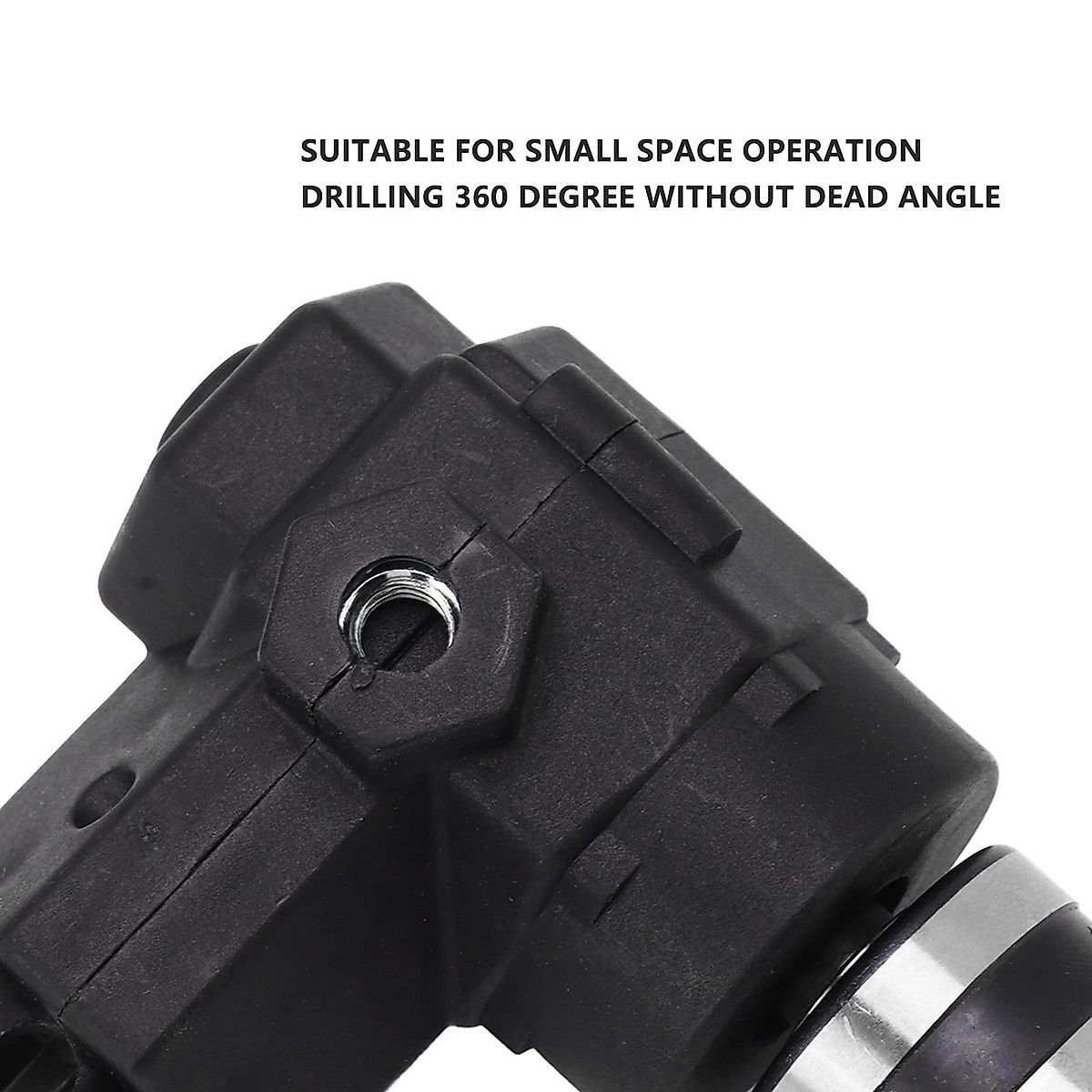 Right Angle Bend Extension 90 Degree Professional Cordless Drill Attachment,Right Angle Drill Attachment Right Angle Drill Adapter Attachment for Tight Corner space