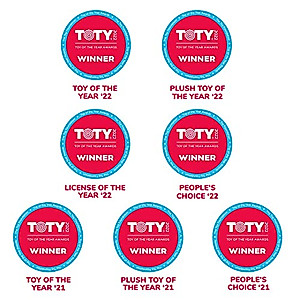 Squishmallows 5-Inch 10-Pack Plush - Diane Bigfoot, Giles Grasshopper, Maritza Cactus, Nico Axolotl, Rachel Mushroom, and More - Ultrasoft Official Kelly Toy Plush - Amazon Exclusive