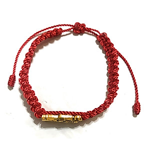 Red Thread Bracelet Pulsera Roja de hilo de la Santa Muerte