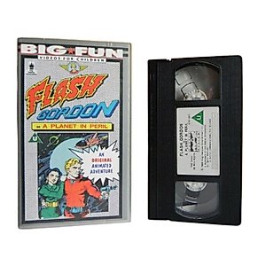 Flash Gordon: A Planet In Peril - 80's Retro - Action Animation - Kid's Pal VHS