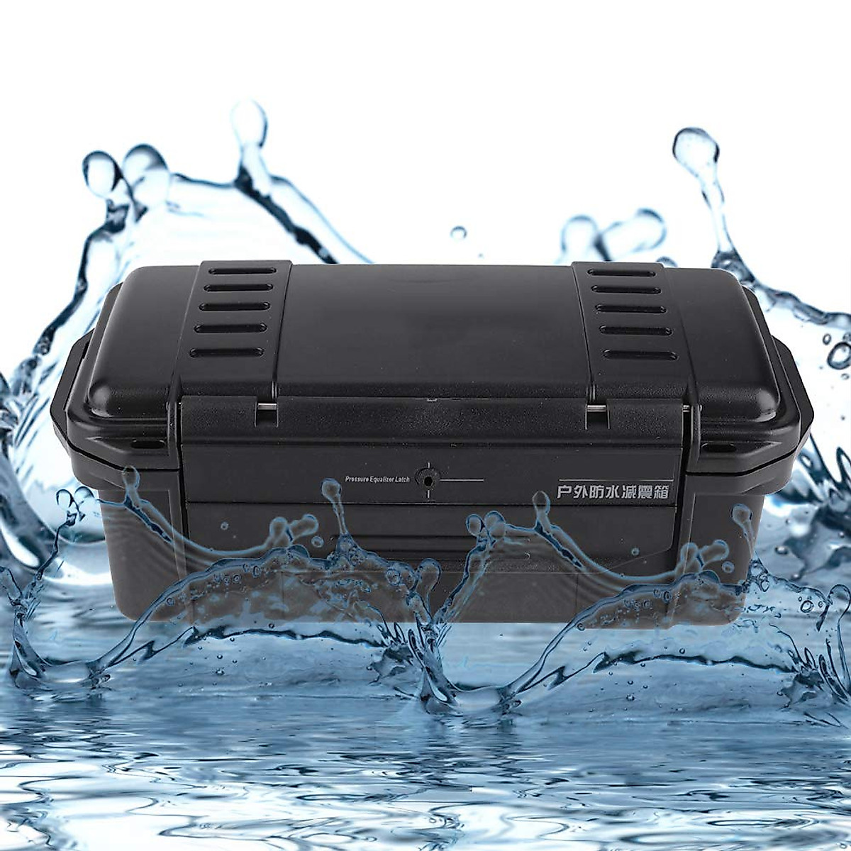 Joyzan Outdoor Storage Case, Waterproof Deck Shockproof Organization Box Pressureproof Shock Sealed Airtight Carry Container Absorbing Survival Dry Pad Hiking Fishing Patio Garden Camping Activities