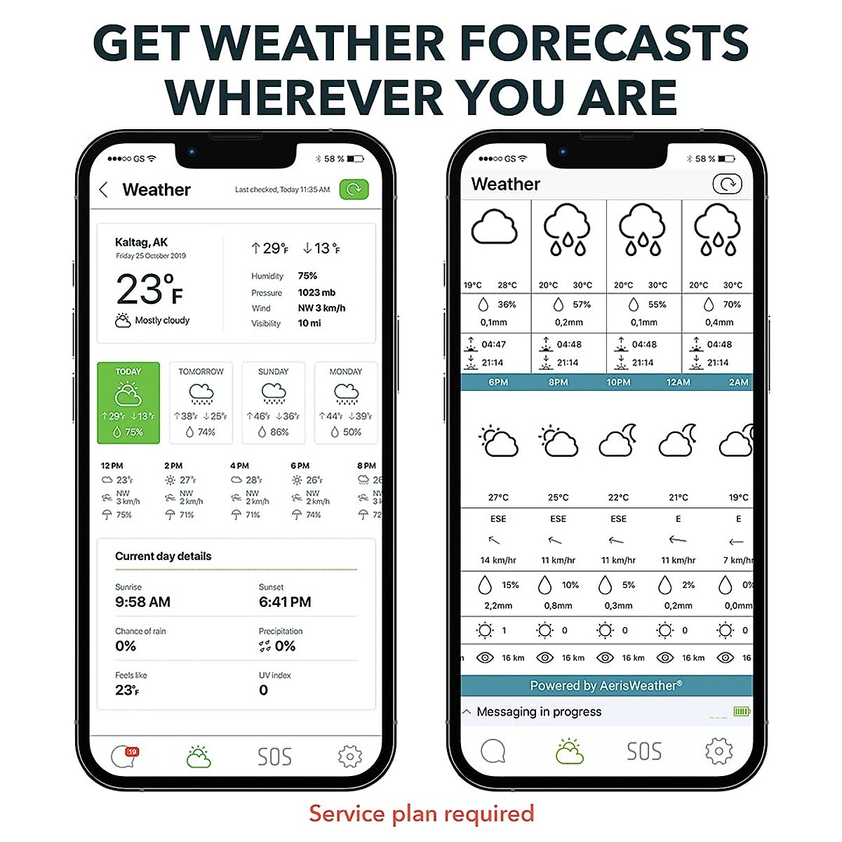 ZOLEO Satellite Communicator – Two-Way Global SMS Text Messenger & Email, Emergency SOS Alerting, Check-in & GPS Location – Android iOS Smartphone Accessory