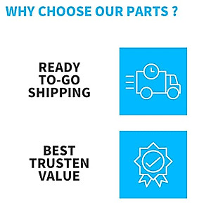 WEINGXKS 1pc Fender Flares Front Right Passenger Primed Thermoplastic Bolt-On Style 14483555 CH1269113