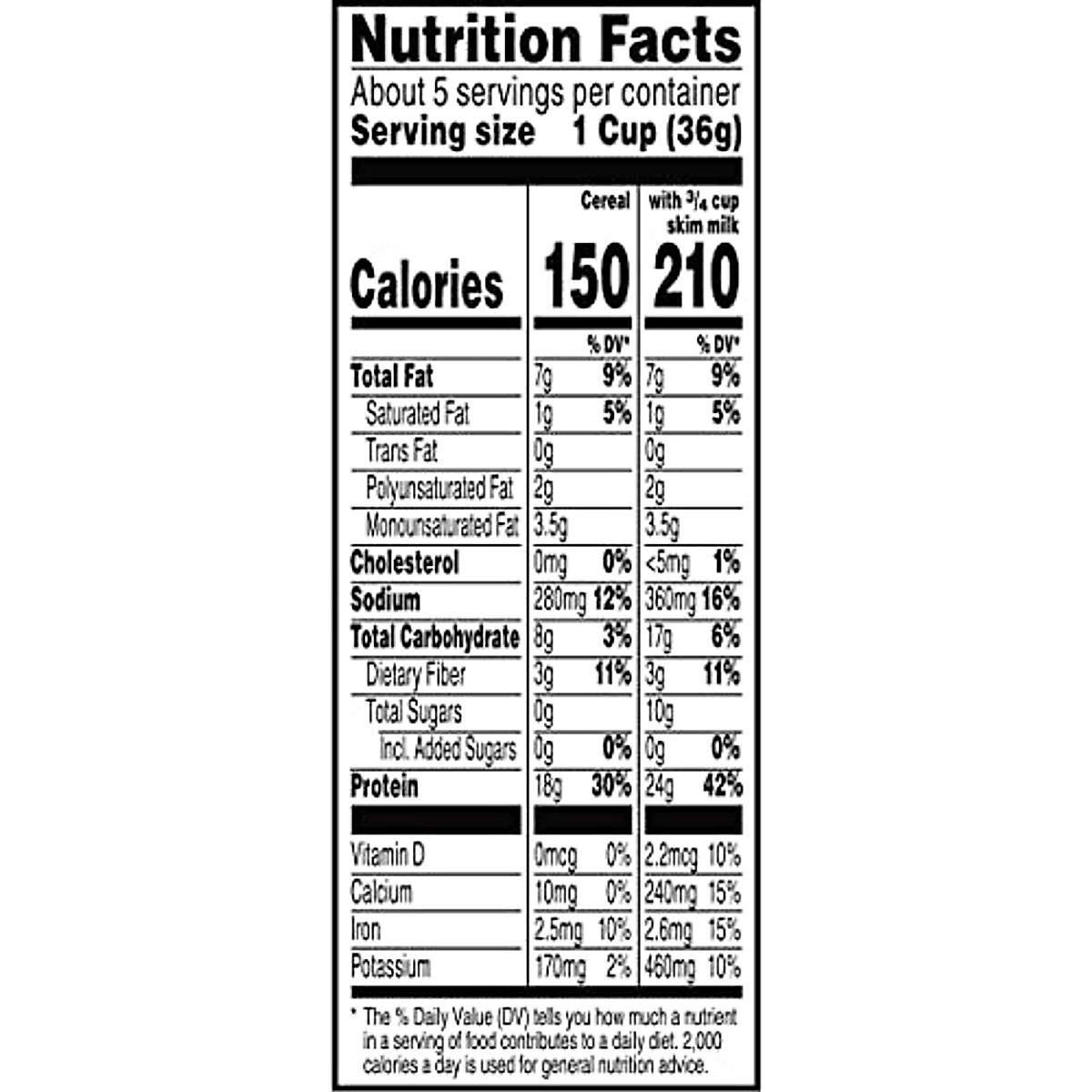 Special K Cold Breakfast Cereal, Zero, Keto Friendly, Cinnamon (3 Boxes)