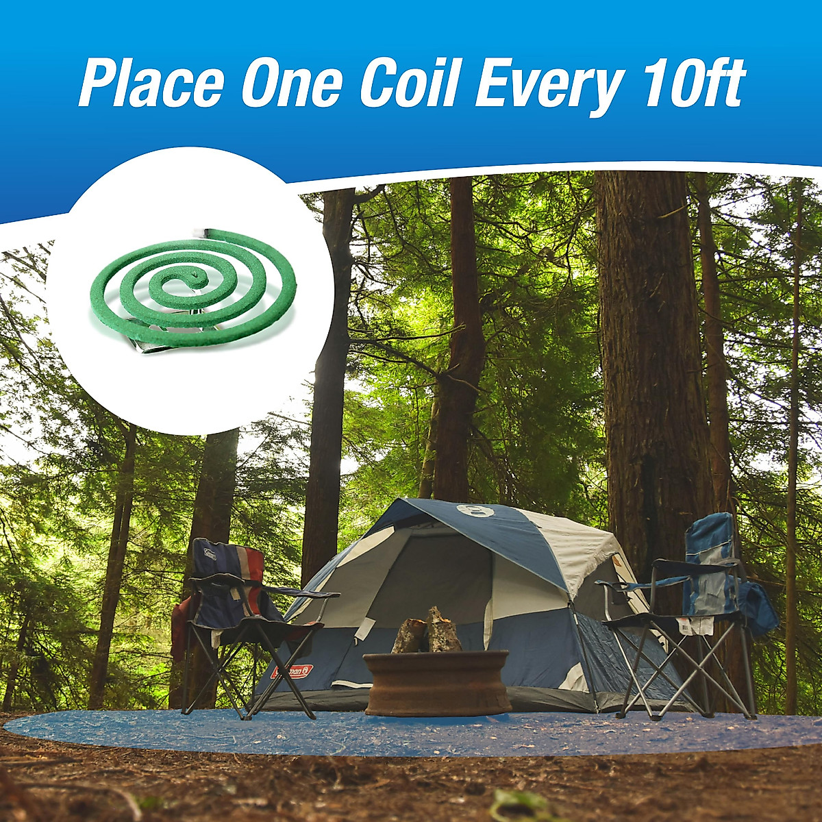 PIC Mosquito Repellent Coils 10 Each (8)