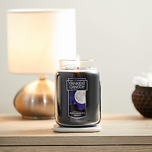 Yankee Candle MidSummer's Night Scented, Classic 22oz Large Jar Single Wick Candle, Over 110 Hours of Burn Time