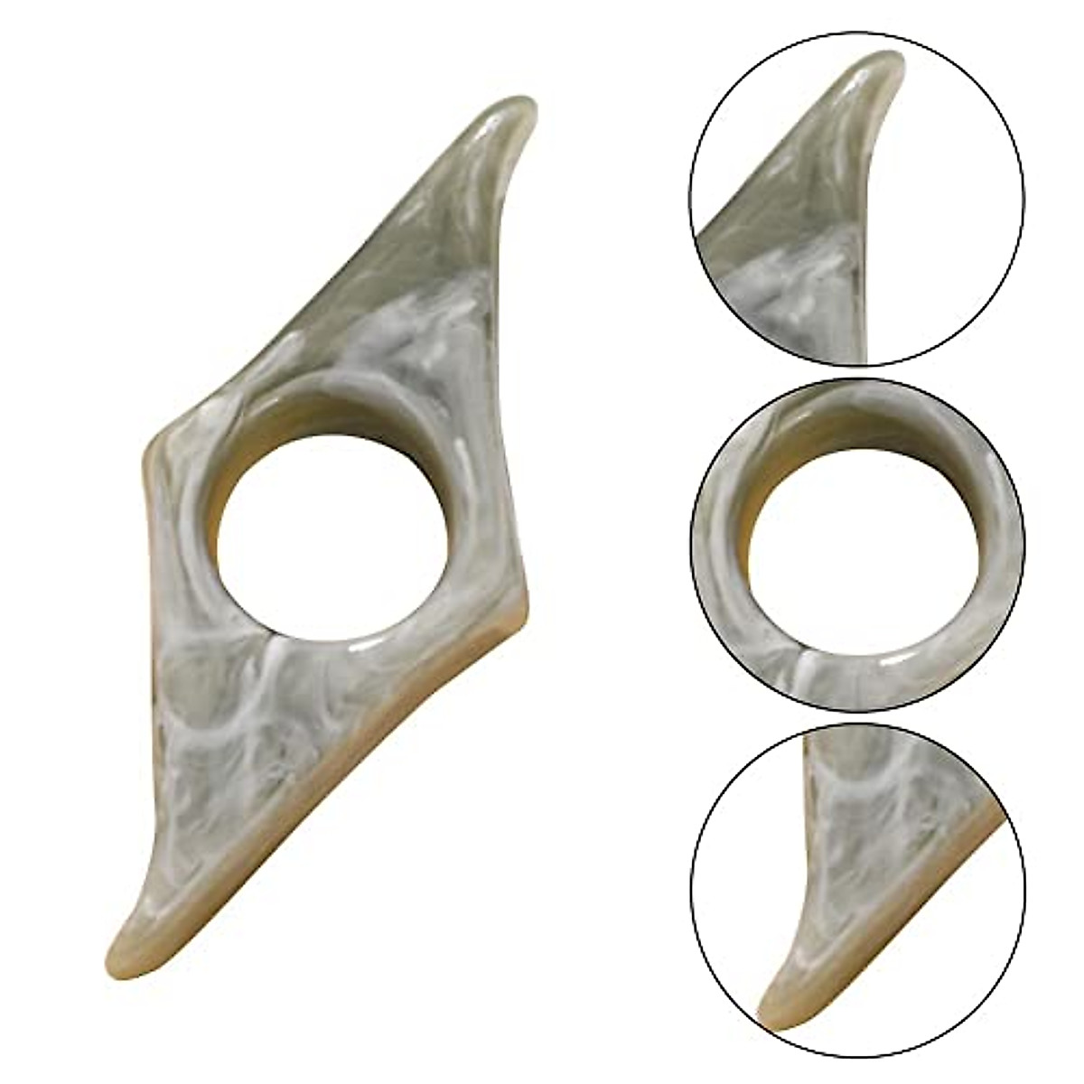 WAGA Resin Book Page Holder Thumb Ring Page Holder Handmade Personalized Resin Bookmark Book Reading Accessories for Teachers Book Lovers Literary