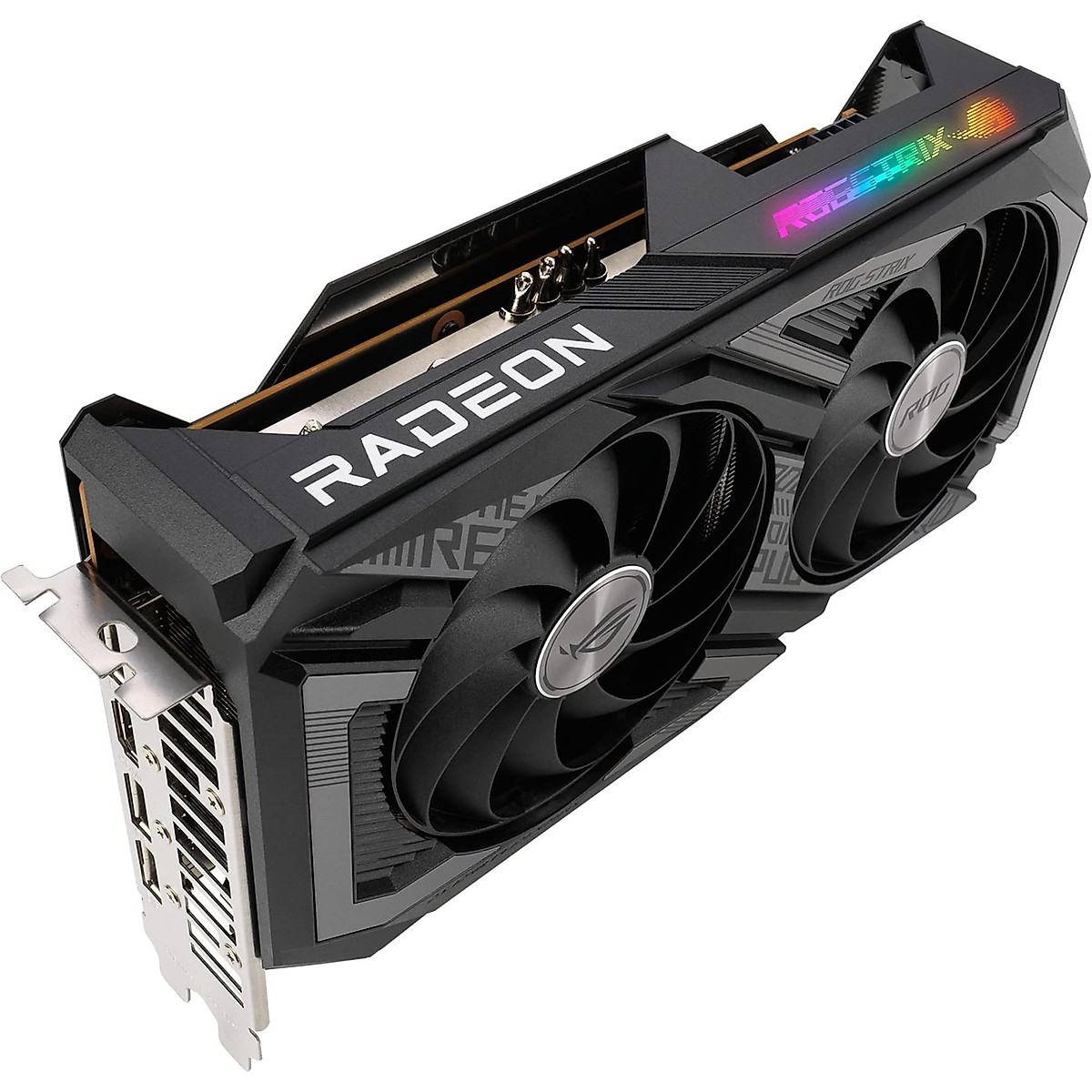 ASUS ROG Strix AMD Radeon RX 6600 XT OC Edition Gaming Graphics Card (AMD RDNA 2, PCIe 4.0, 8GB GDDR6, HDMI 2.1, DisplayPort 1.4a, Axial-tech Fan Design, Super Alloy Power II, GPU Tweak II)
