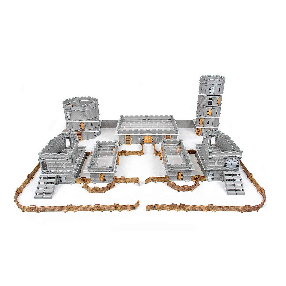 Regent Castle Set - Mini Dungeon Castle Terrain for RPGs, Dungeons & Dragons (DND), Pathfinder, War Gaming, and More! by DCD (316+pcs, 14sqft, 48areas)