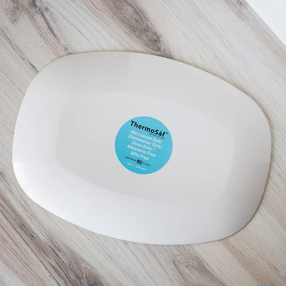 The Pine Trove Birth Flower Personalized Platter for Nanny for Mother's Day, Christmas, Birthday (10x14 inch, ThermoSāf® Polymer Platter)