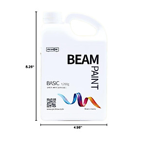 PICSHOW Beam Projector Screen Paint Basic - High Definition, 1200gram, Light Gray