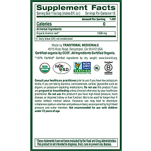 Traditional Medicinals Organic Licorice Root Herbal Tea, Soothes Digestion, (Pack of 1) - 16 Tea Bags