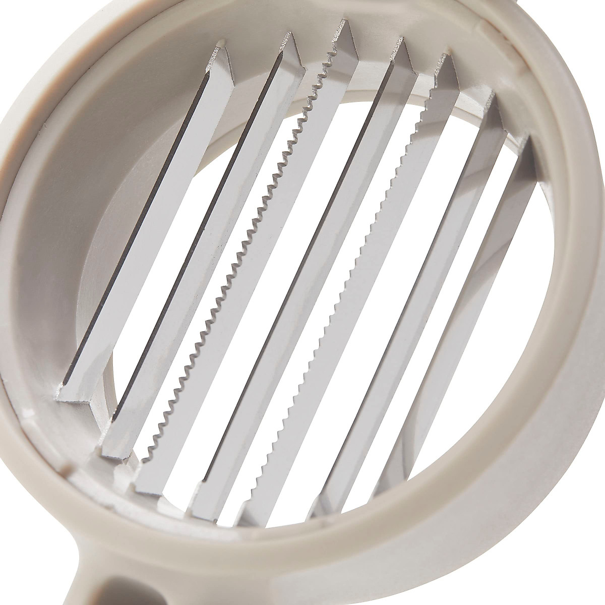 Chef'n FreshForce Hand-Held Slicer, Slices Mushrooms, Strawberries, Kiwis and More, Taupe