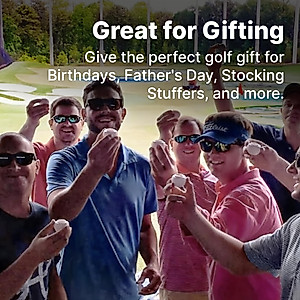 Golf Shots - Golf Ball Shaped Shot Glass, White