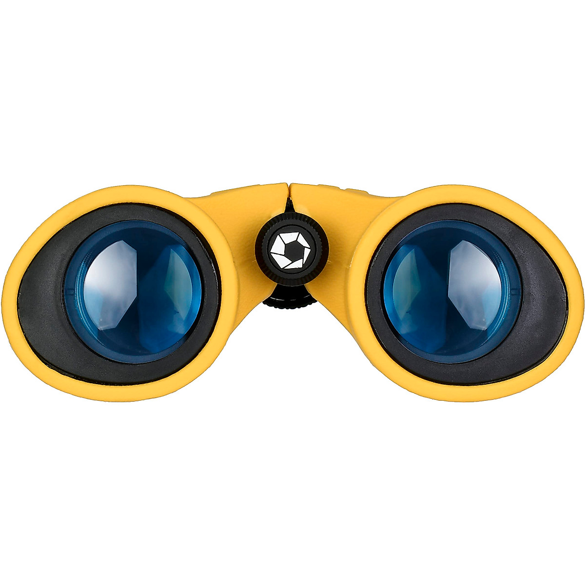 BARSKA 10x30 WP Floatmaster Binoculars (Blue Lens, Yellow) (AB11092)