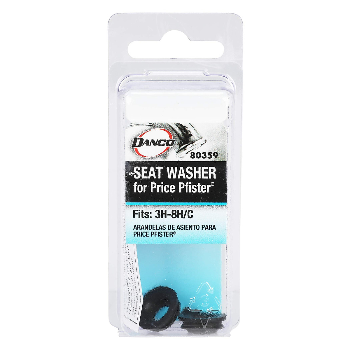 Danco 80359 Seat Washers for Price Pfister, Black