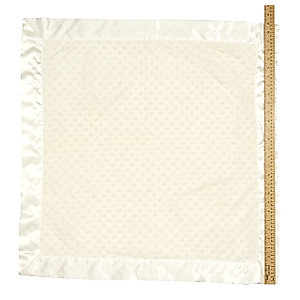 Bearington Baby Swirly Snuggle Blanket (Teal) 28.5" X 28.5"