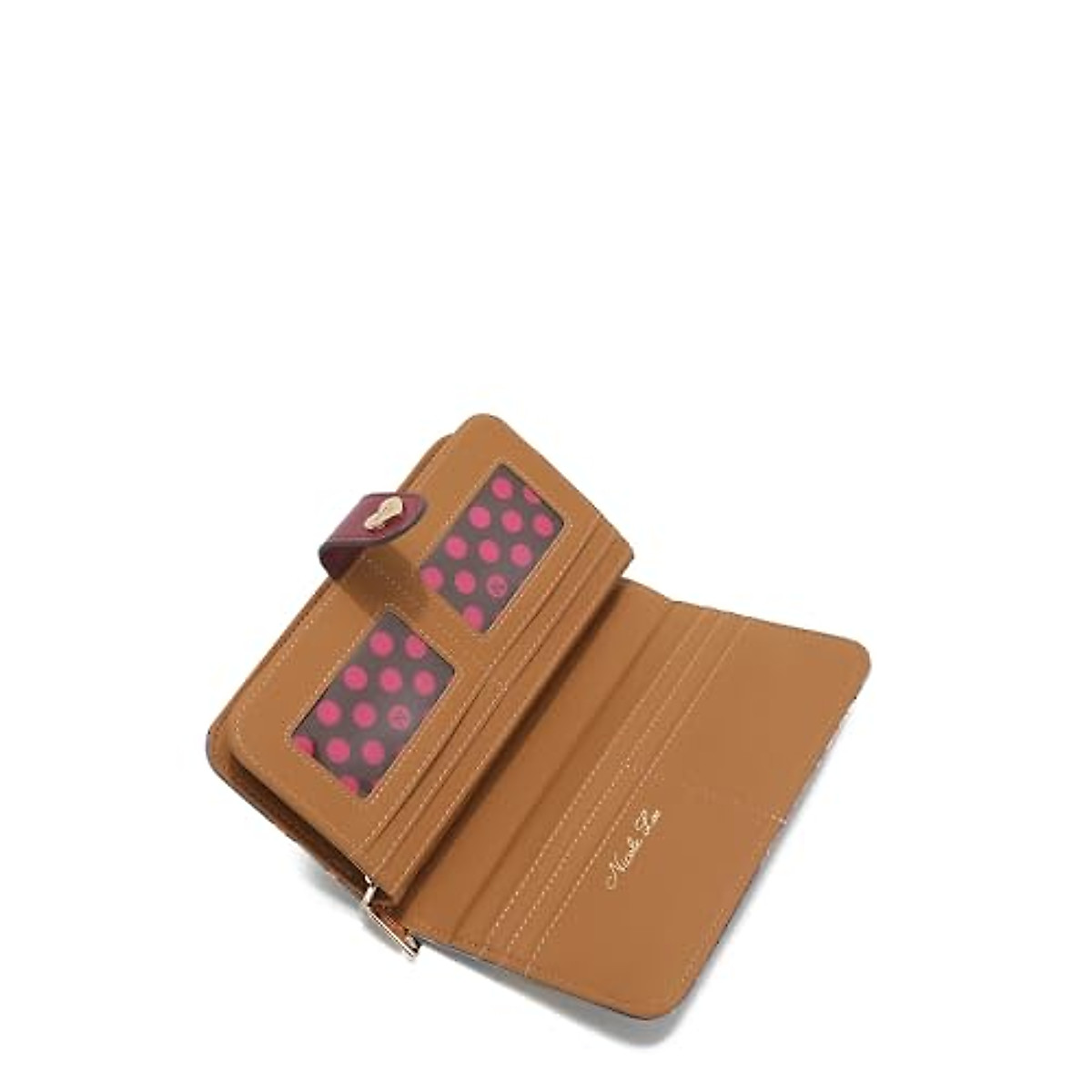 Nicole Lee SIGNATURE BIFOLD WALLET WRISTLET-BE MY VALENTINE