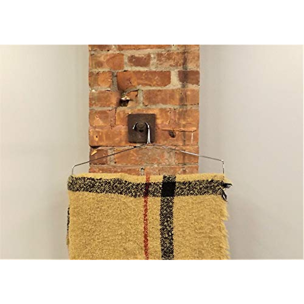 NAHANCO SBD22 22" Chrome-Plated Bedspread and Drapery Hanger (Pack of 12),Silver