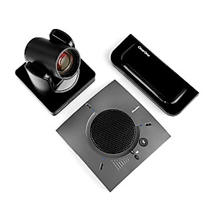 ClearOne Aura Collaborate Versa 150 Complete conferencing Solutions, Remote Control, Unite 150 PTZ Camera, Chat 150 USB Speakerphone and Versa USB Hub - Home Office Solutions