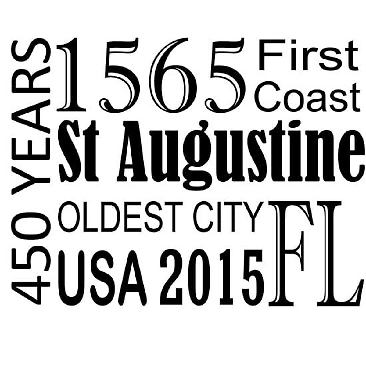 CafePress St Augustine 450 Years Mugs Ceramic Coffee Mug, Tea Cup 11 oz
