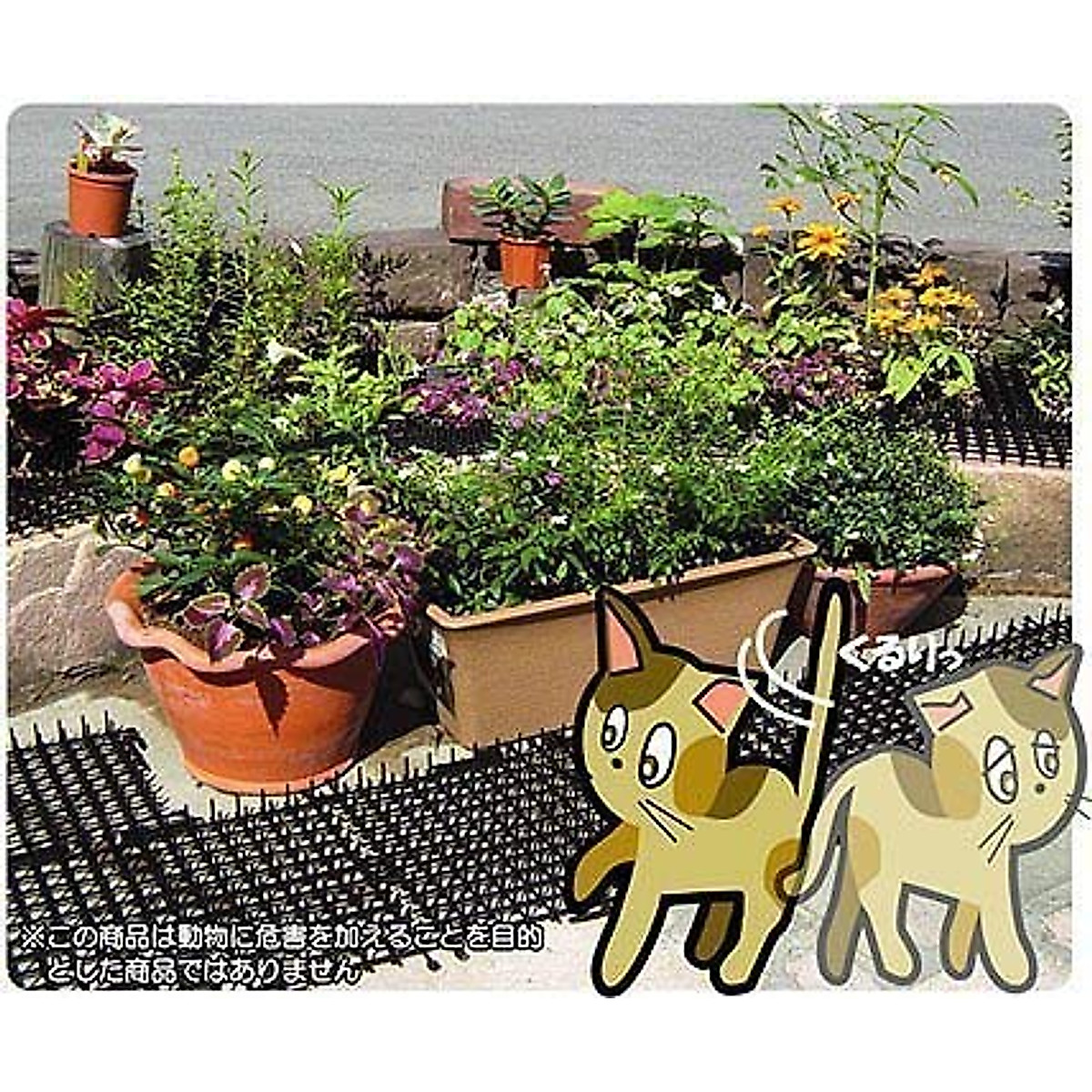 Cat scat mat Anti-Cats Network Digging Stopper Prickle Strip Home Cat Deterrent Mat