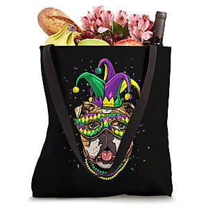 Mardi Gras English Bulldog - Mardi Gras Costume Tote Bag