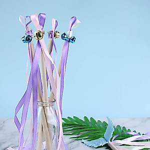 3/8 x 12 Inch, Wooden Dowel Rods, Unfinished Round Sticks for Pennant, Wedding, Christmas, Music Class, Party, DIY Crafts, 50 pcs