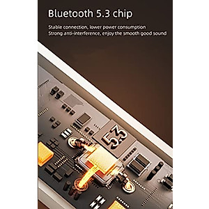 KAHPAN Wireless Earbuds Air pro 3 Bluetooth5.3 Headphones 30Hrs Battery Life, IPX7 Waterproof Stereo Sound True Wireless Earbuds with Microphone，Bluetooth Headphones for Sport and Workingt