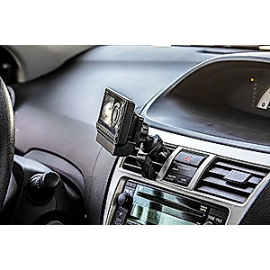 Arkon Air Vent Car Mount for Sirius XM Satellite Radios - Single T and AMPS Pattern Compatible Retail Black
