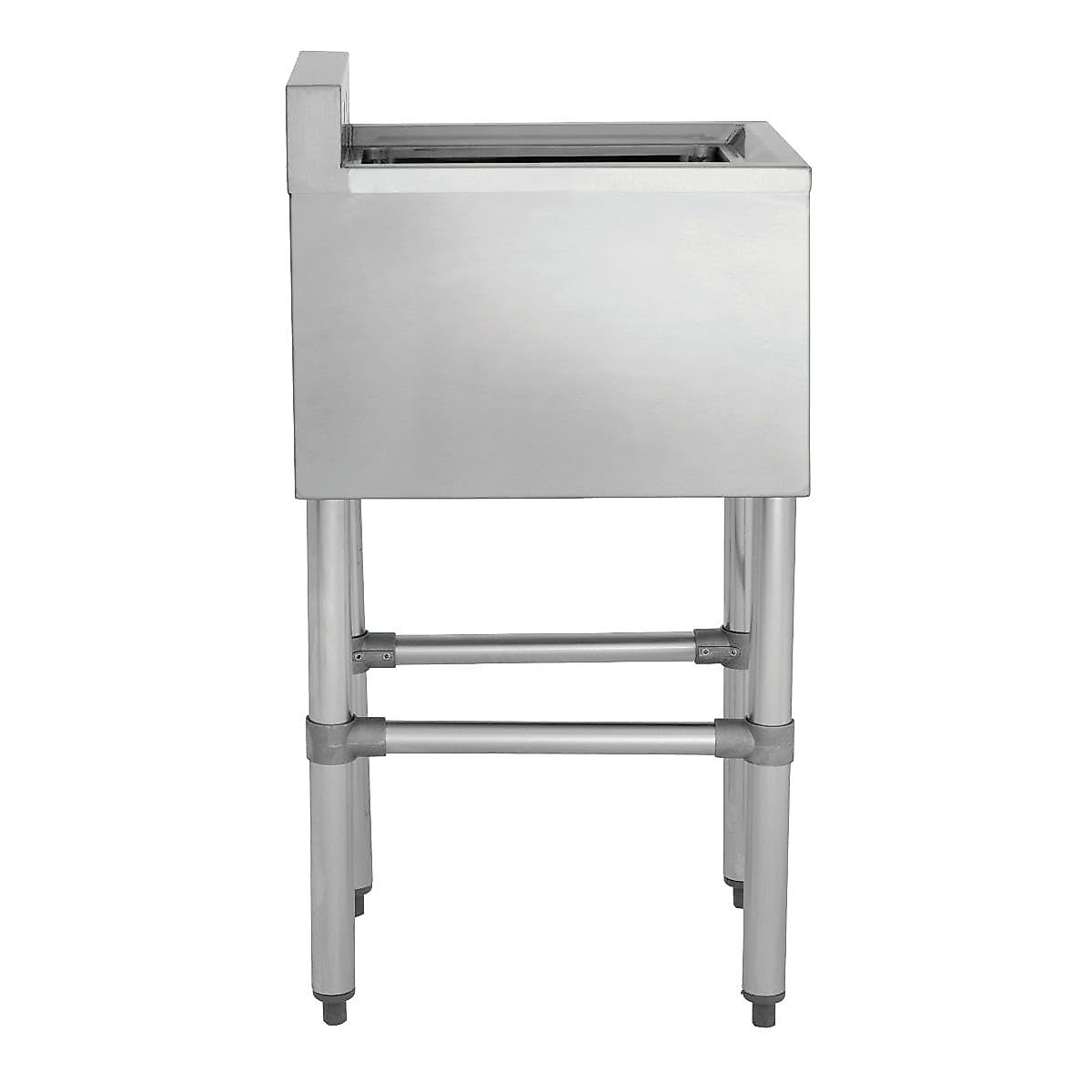 Kratos Commercial Restaurant Sink, 1 Bowl Underbar Hand Sink with Faucet - 14.5"x18.75" (29N-110)