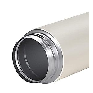 Vacuum Water Bottle Stainless-Steel Water Bottle Keep temperature hot-cold Bottle Travel Coffee (Black)