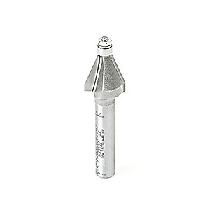 Amana Tool - MR0107 Miniature 22.5° Chamfer with 3/16 Dia Ball Bearing x 1/2 Dia x