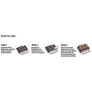 Bord Na Mona Irish Peat Briquettes (20-22 Fire Logs), Brown