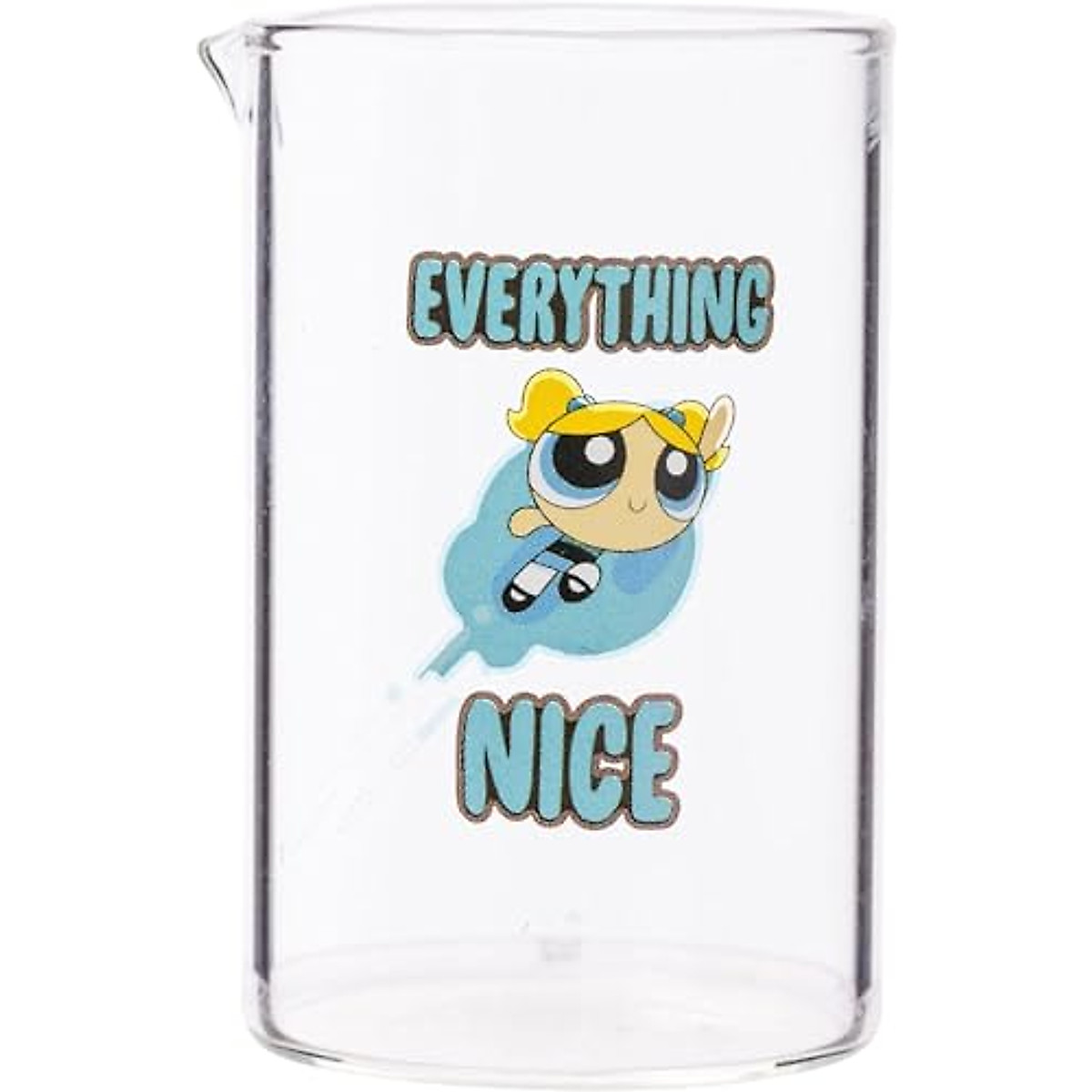 Silver Buffalo Garfield Poses 4 Pack Mini Glass Set Featuring Garfield and Odie, 1.5 Ounces