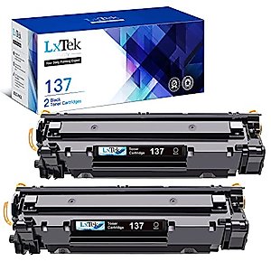 LxTekPurify Compatible Toner Cartridge Replacement for Canon 137 CRG137 9435B001AA to use with ImageClass D570 LBP151dw MF216n MF236n MF232W MF227dw MF229dw MF244dw MF247dw MF249dw (2 Black)