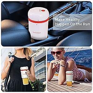 EASEHOLD Portable Foldable mini Blender with Magnetic Rechargeable,Shakes and Smoothies Personal Blender,Travel Size Cup 10.5oz On the Go,for Sports GYM Office Home Camping