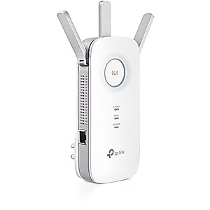 TP-Link PCMag Editor's Choice - AC1750 WiFi Range Extender - Extend WiFi Signal to Smart Home & Alexa Devices (RE450) & 5 Port Gigabit Ethernet Network Switch (TL-SG105)