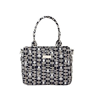 JuJuBe Be Classy Structured Multi-Functional Diaper Bag/Purse, Classic Collection - Dandy Lines