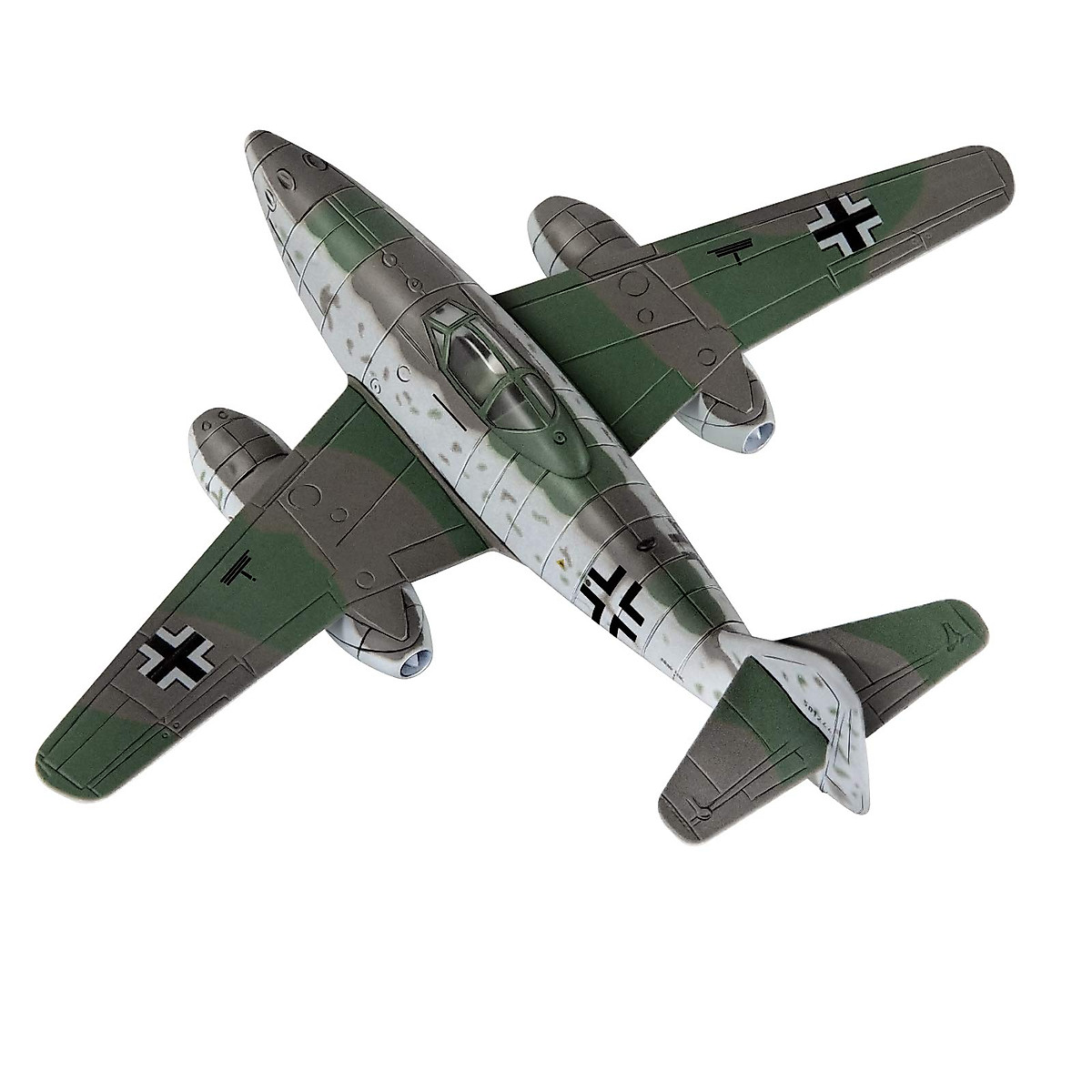 HANGHANG 1/72 Messerschmitt Me 262A Fighter Attack Plane Diecast Military Models Metal Airplane Models for Collection or Gift