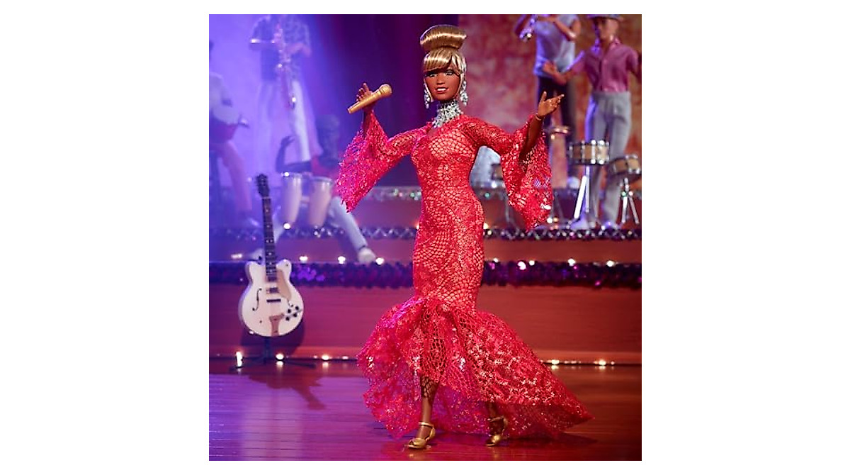 Barbie Inspiring Women Doll Celia Cruz Queen of Salsa Collectible