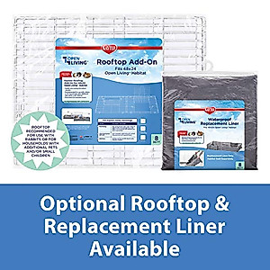 Kaytee Open Living Pet Rabbit or Guinea Pig Habitat, 48" x 24"