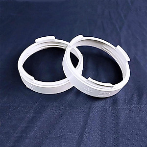 CSRTONI 5.9 Inch/6 Inch Portable Air Conditioner Hose Adapter, Connecting The Round Back End of The Air Conditioner Exhaust Port to Exhaust Pipe, Applicable to lg,whynter,Honeywell,etc.(Round)