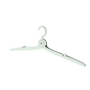 WALNUT Travel Portable Folding Hanger Multi-Functional Travel Hanger Camping Travel Clothing Drying Cloth Hangers Storage (Color : Gray)