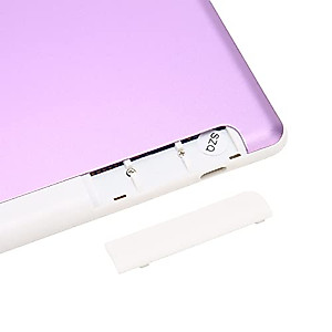 VINGVO 10.1 Inch Tablet, Phone Tablet 4GB RAM 64GB ROM Purple for Entertainment (US Plug)