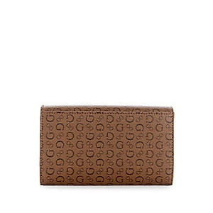 GUESS Factory Women's Julie Phone Organizer Wallet Cocoa Multi