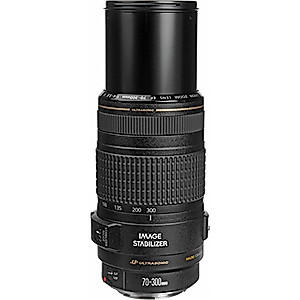 Canon EF 70-300mm f/4-5.6 IS (Image Stabilization) USM Lens for Canon EOS SLR Cameras (Renewed)