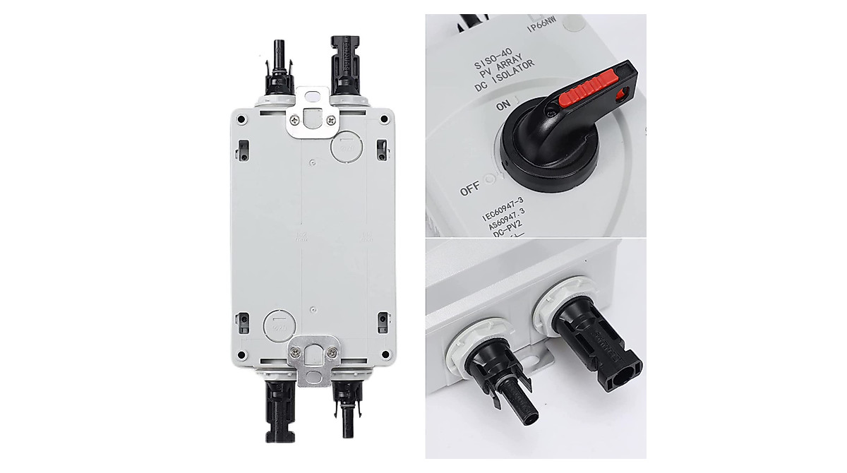 32A PV Solar Disconnect Switch for Safe Power Systems